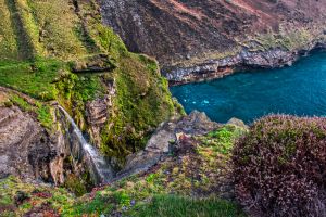 Pentargon Waterfall, Boscastle, Cornwall