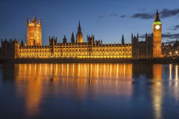 Palace of Westminster, London Canvas Prints