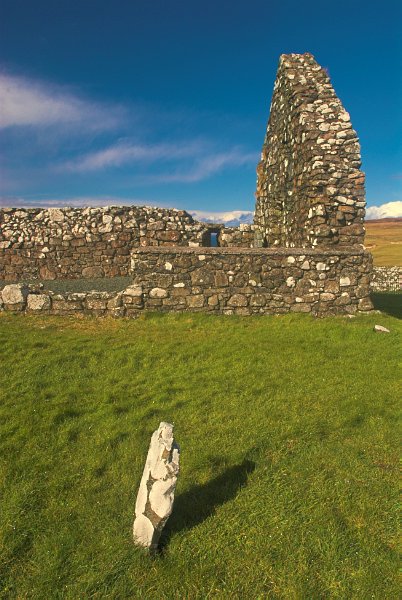 Trumpan Church, Waternish peninsula, Isle of Skye